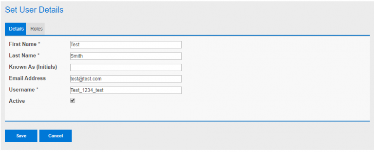 User Admin | Auto Integrate