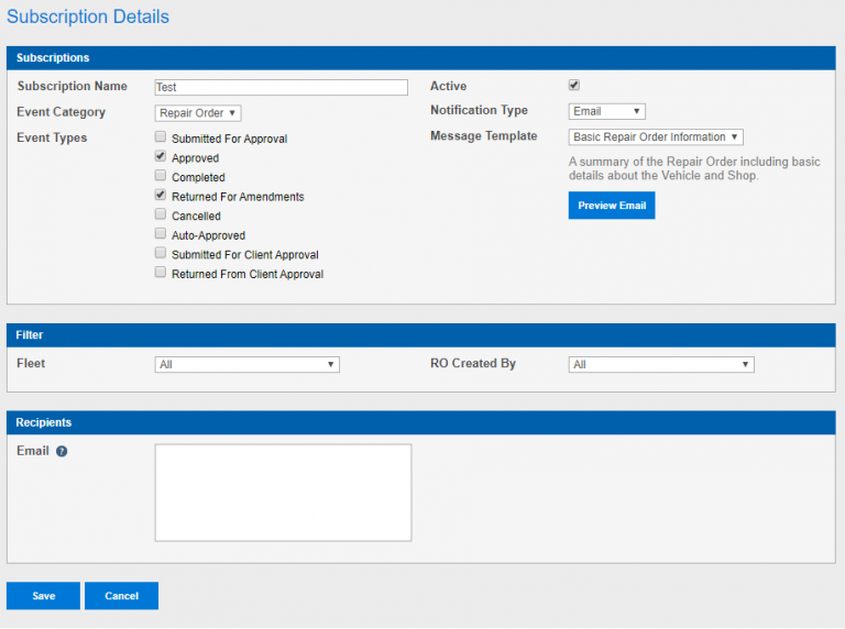 Notifcations And Alerts | Auto Integrate